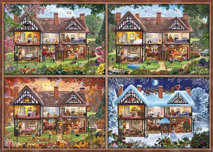 Puzzle Maison des Quatre Saisons
