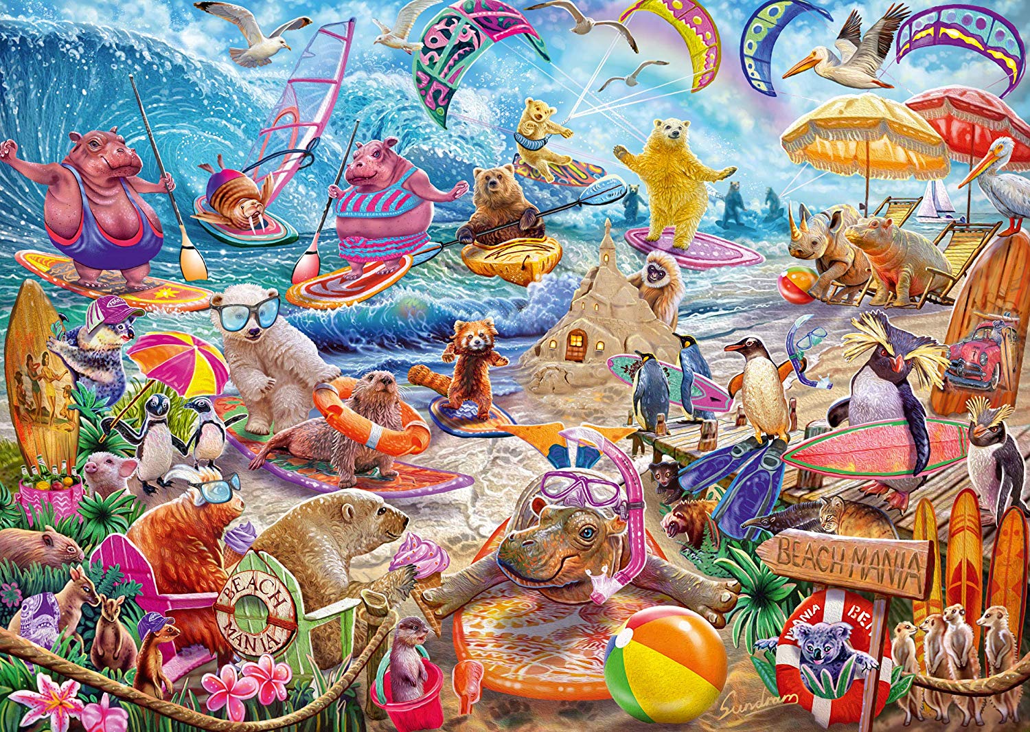 Puzzle Steve Sundram - Beach Mania