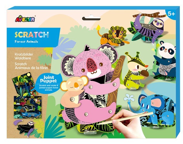 Scratch Jointed - Forest Animals