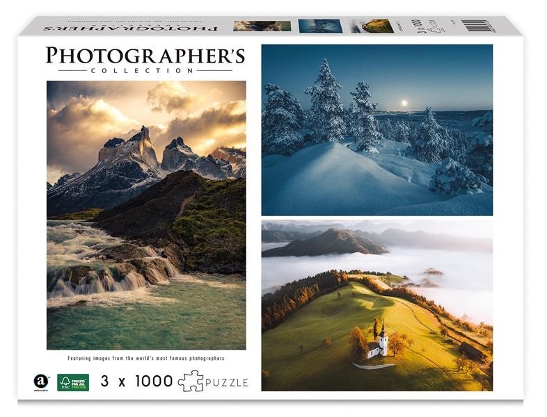 Puzzle Photographers - Régions Pittoresques (3x1000)