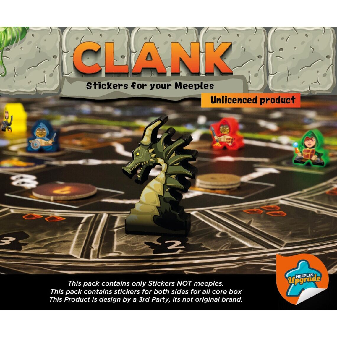 Clank ! - Meeples Upgrade Kit