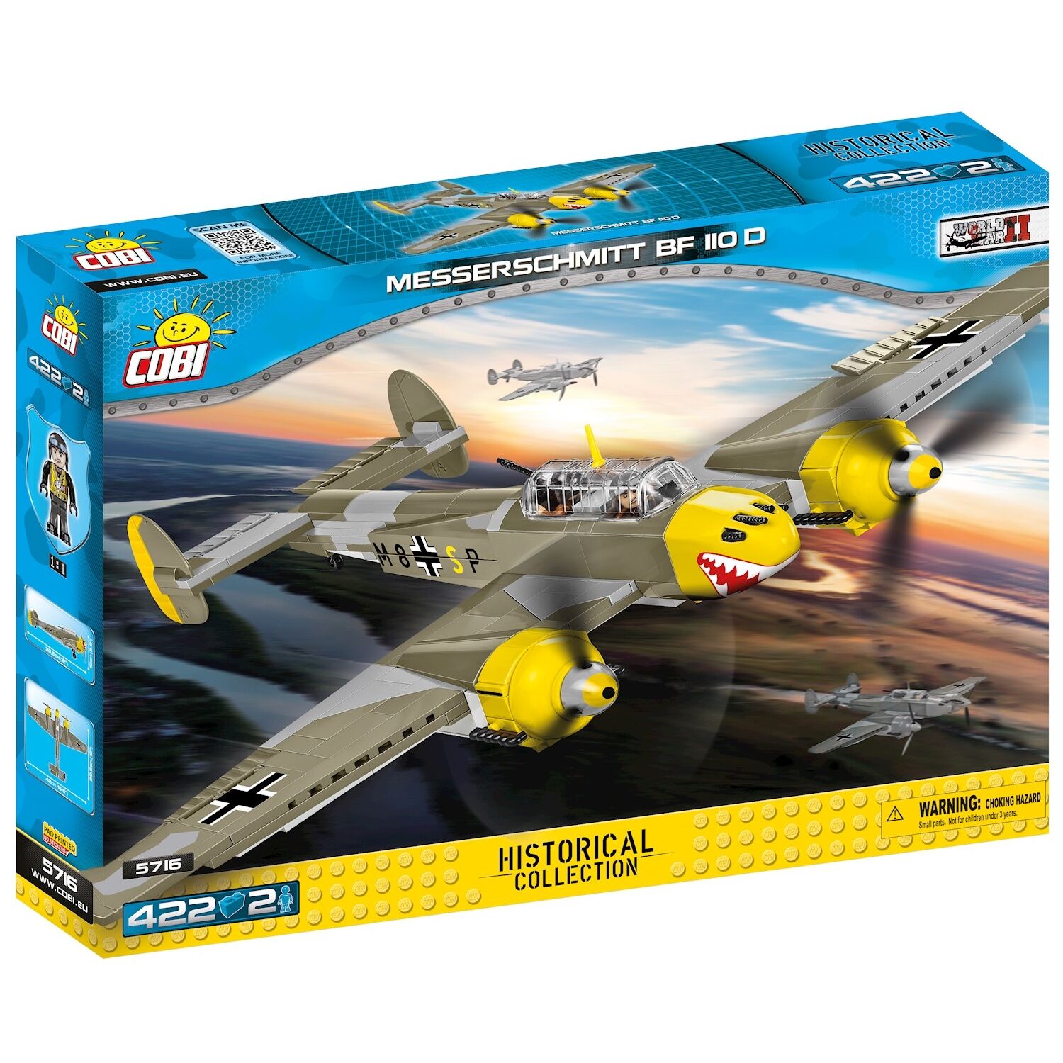 Cobi - Avion Messerschmitt BF 110 D